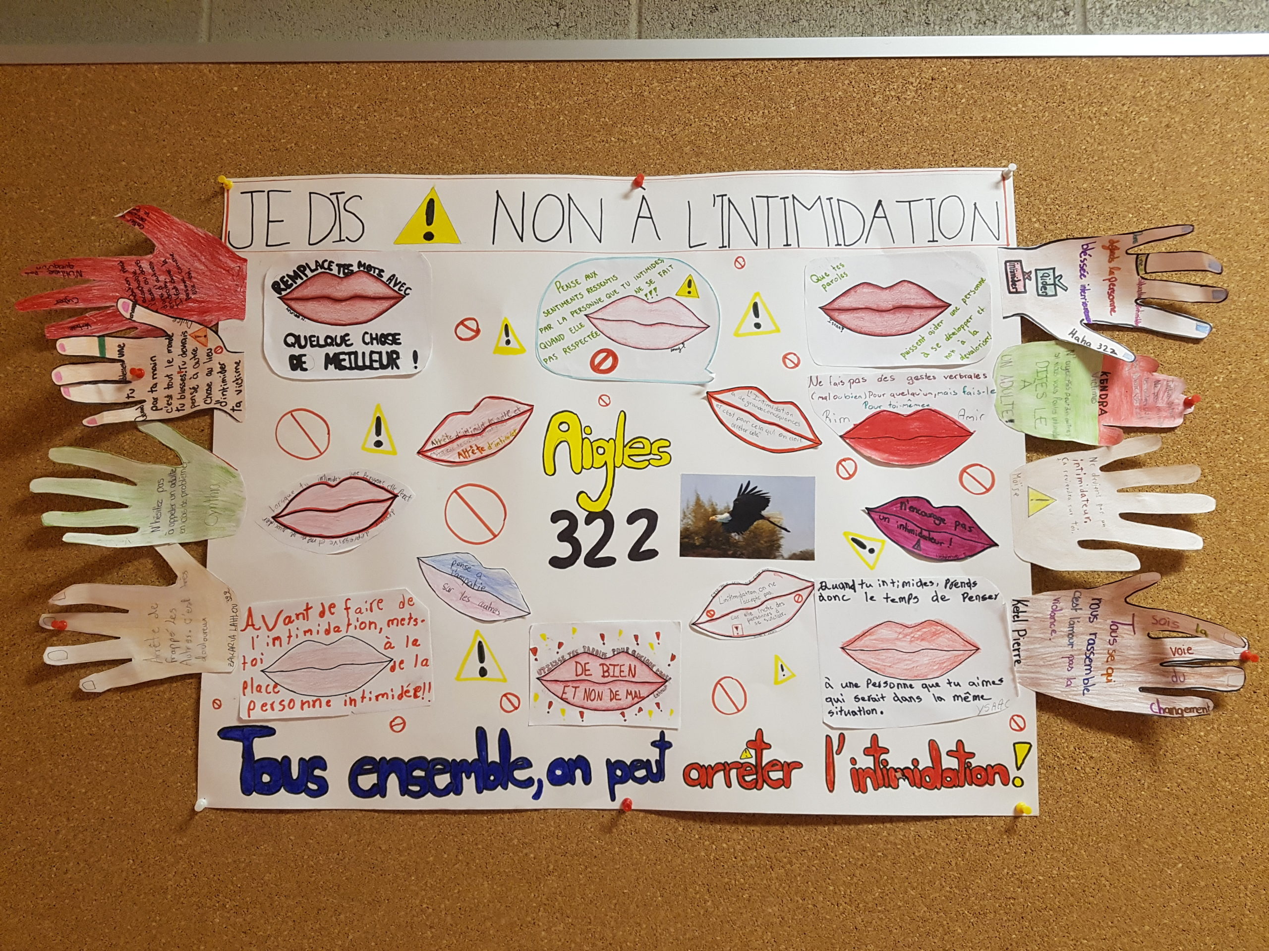 Non à l'intimidation | École Sainte-Lucie