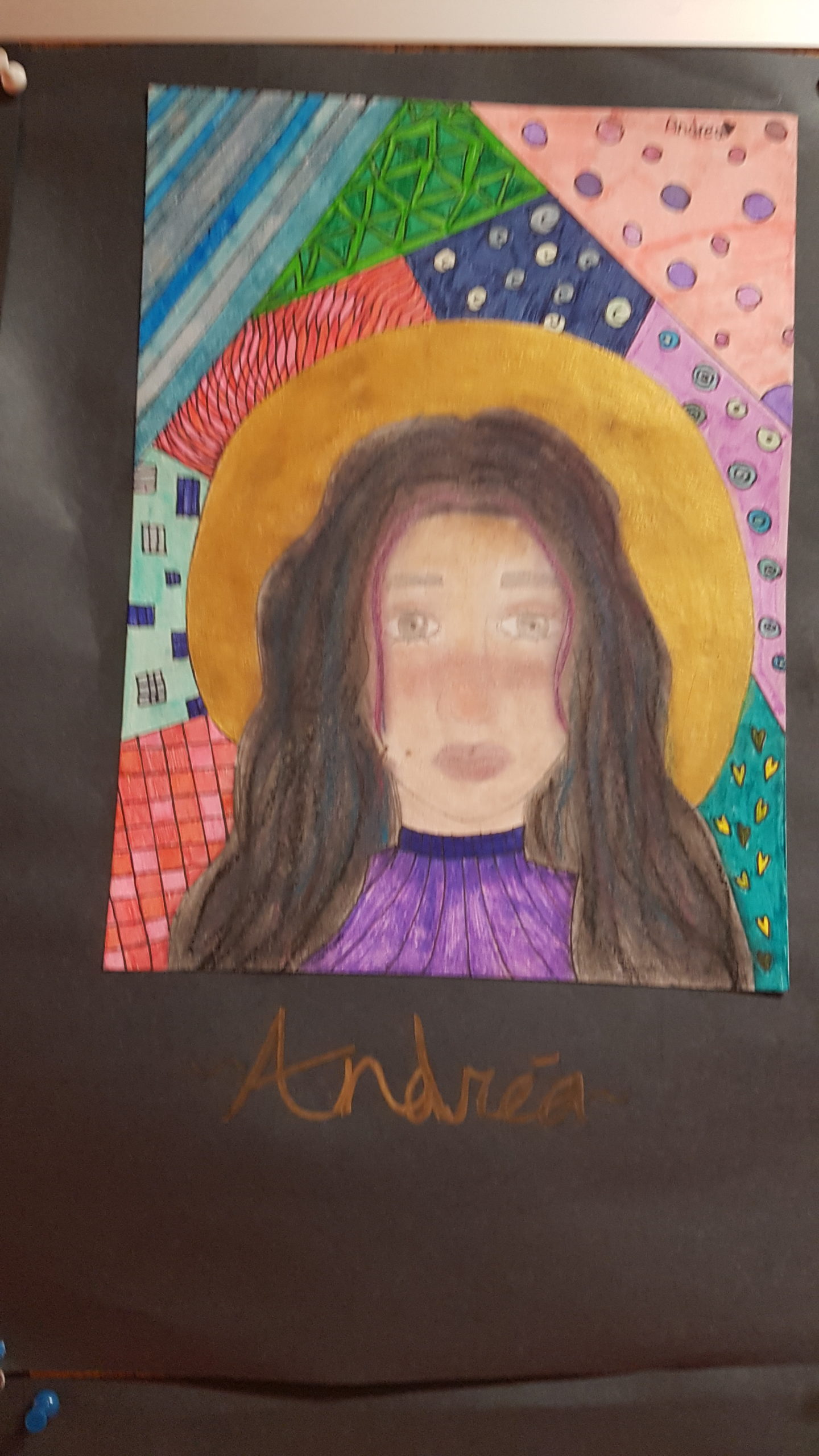 Arts- À la manière de Gustav Klimt | École Sainte-Lucie