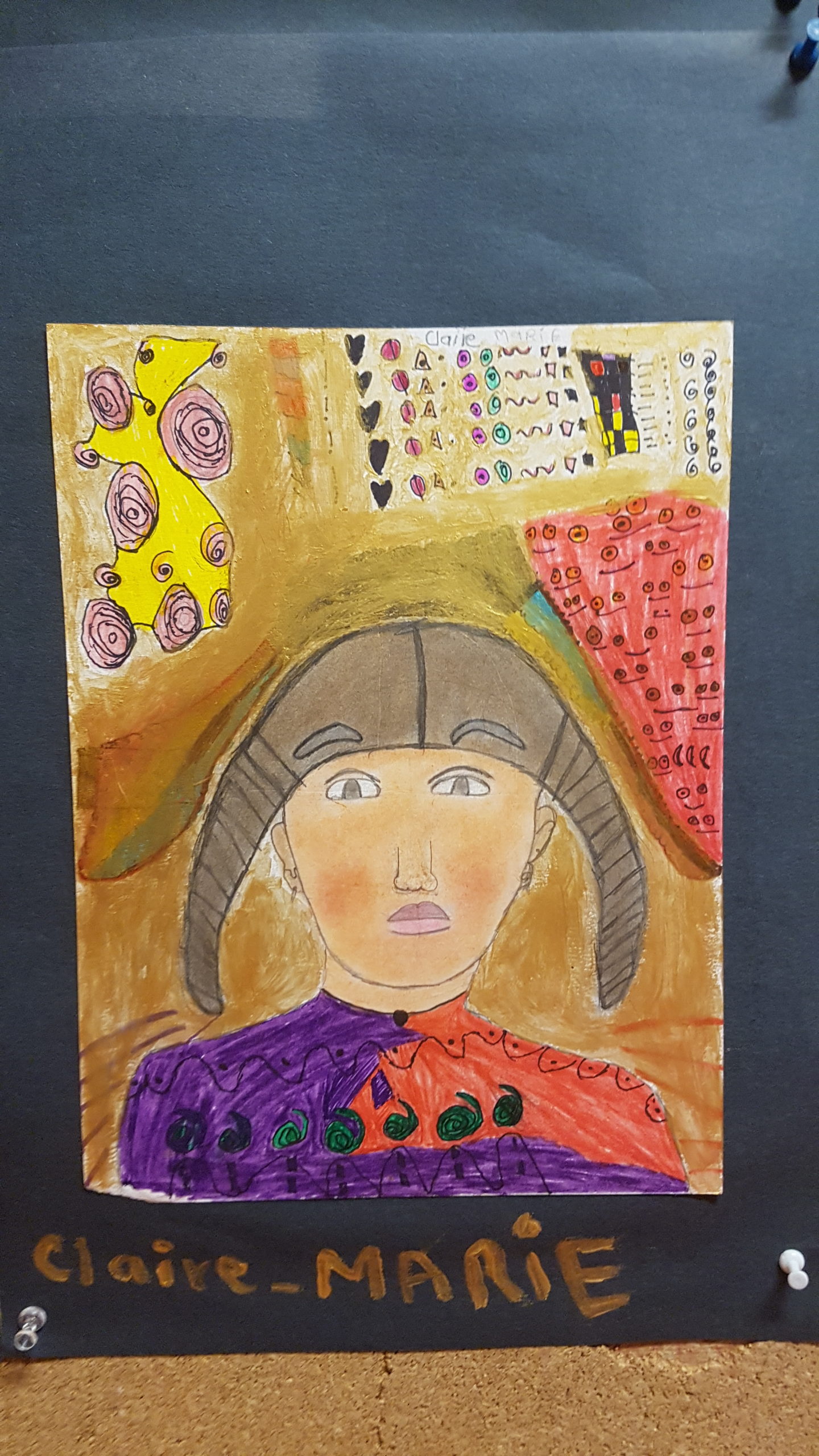 Arts- À la manière de Gustav Klimt | École Sainte-Lucie