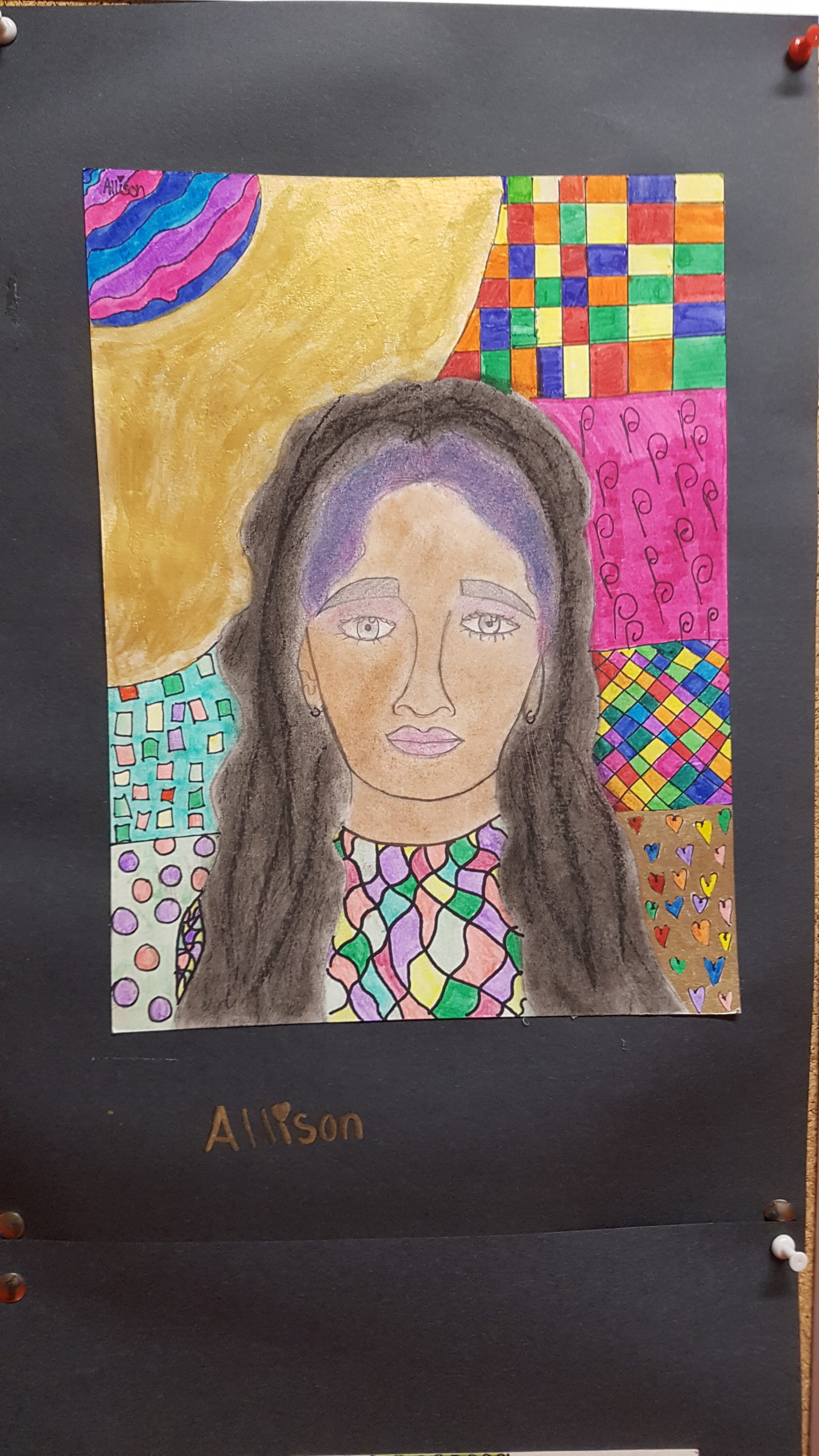 Arts- À la manière de Gustav Klimt | École Sainte-Lucie